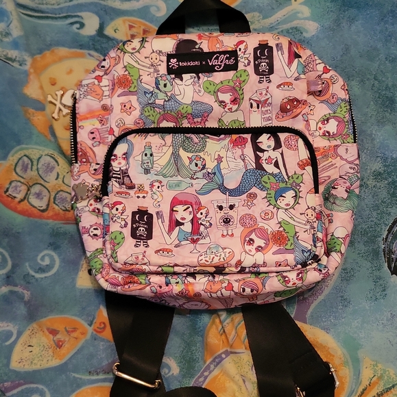 tokidoki | Bags | Tokidoki Valfre Mermaid Donutella Mini Backpack ...